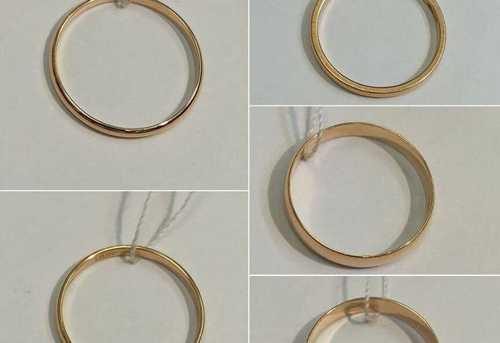 Золотые обручальные кольца 583-585 пробы