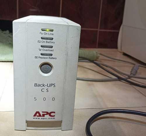 Ибп UPS APC Back-Up CS 500VA