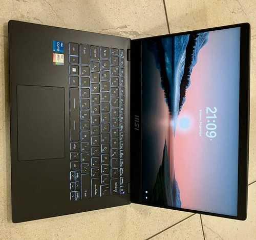 Ноутбук msi 14 8/512gb