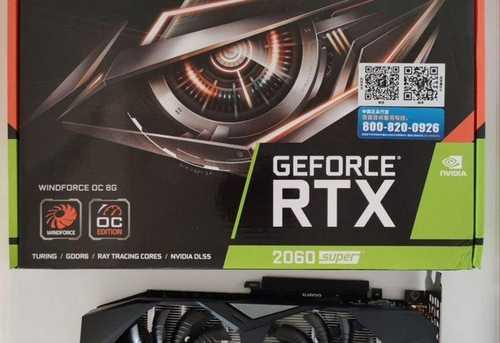 Видеокарта GeForce RTX 2060 super windforce OC 8G