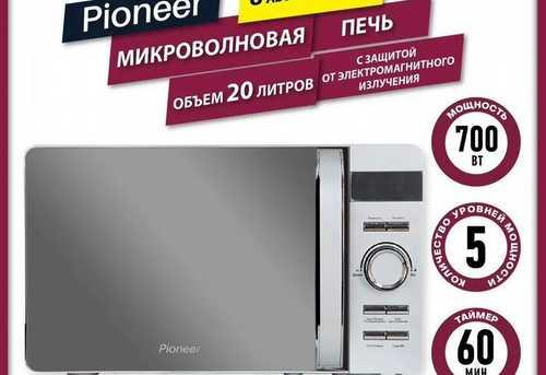 Микроволновая печь Pioneer MW229D, серебристый