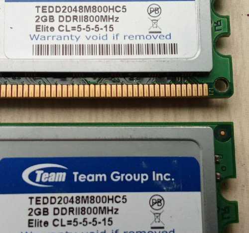 Оперативная память ddr2 2gb