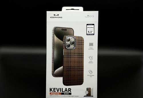 Чехол для iPhone 15 Pro Max Kevlar Keephone