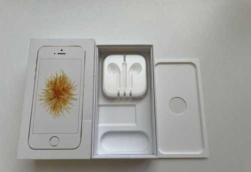 Коробка на iPhone SE gold 64 GB