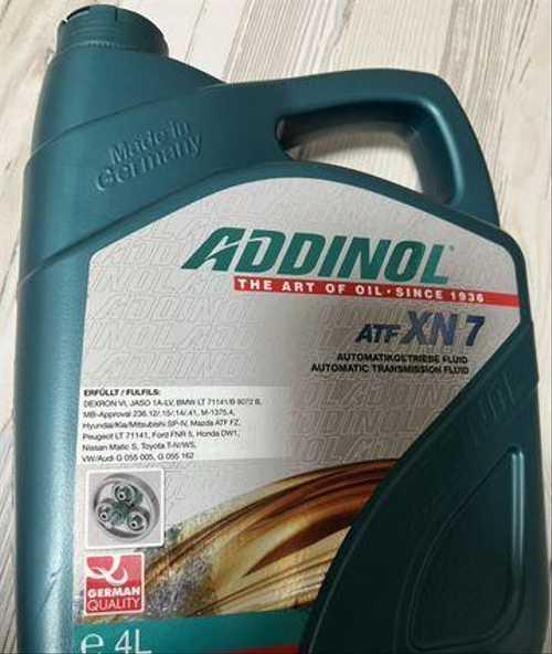 Addinol ATF XN 7 | Festima.Ru - Мониторинг объявлений