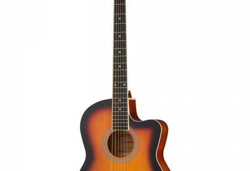 HS-3911-3TS Акустическая гитара, с вырезом, санбе