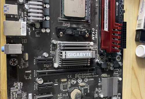 Amd fx 8350 gigabyte 970a corsair ddr3