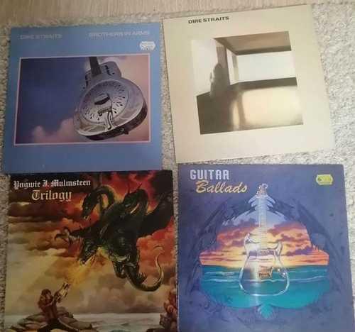 Yngwie Malmsteen,Dire Straits,Guitar Ballads, LP