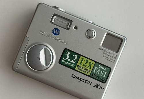 Цифровой фотоаппарат konica minolta dimage x31