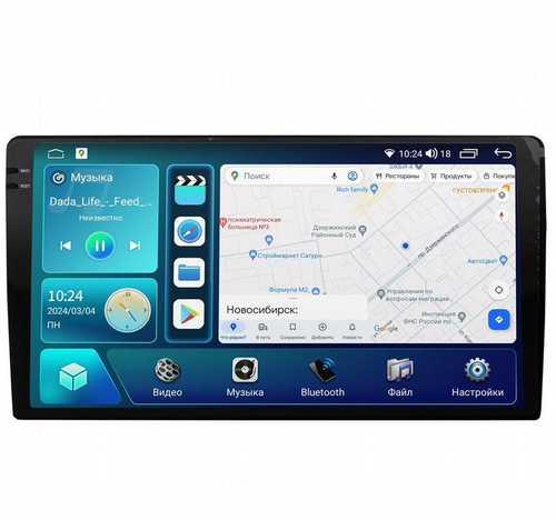 Магнитола Android 4 64 FYT 10" 2K Sibibiri