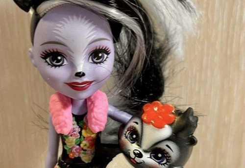 Кукла Скунси Enchantimals с питомцем