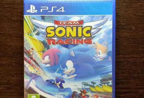 Диск Sonic Racing Team для PS4/Новый