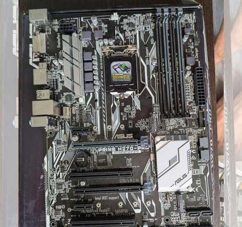 Материнская плата asus prime h270 pro