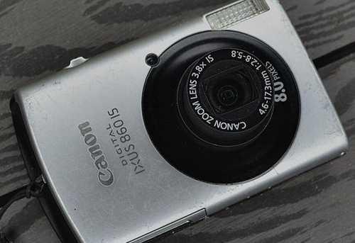 Цифровой фотоаппарат Canon ixus860 IS