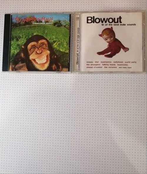 Фирменные CD " The supernaturals", "Blowout"