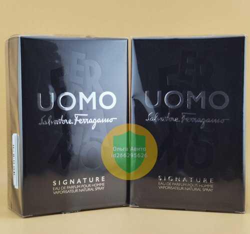 Salvatore Ferragamo Uomo Signature 100мл оригинал