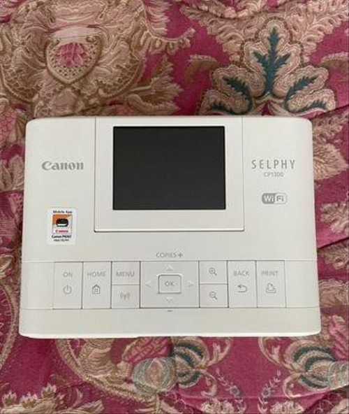 Сублимационный принтер Canon Selphy CP1300