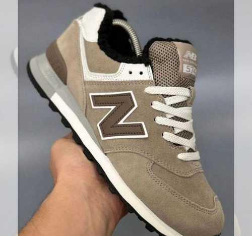 Кроссовки New Balance 574 зимние с мехом