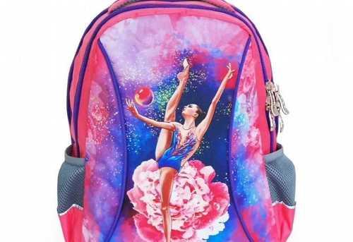 Рюкзак для гимнастики, розовый/фиолетовый 216 XL