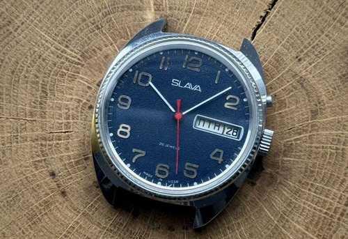 Синяя Слава - мужские наручные часы СССР