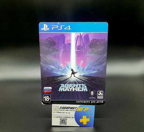 Agents of Mayhem steelbook ps4 + обмен