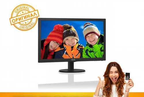 Монитор philips 24"; 243V5qhaba