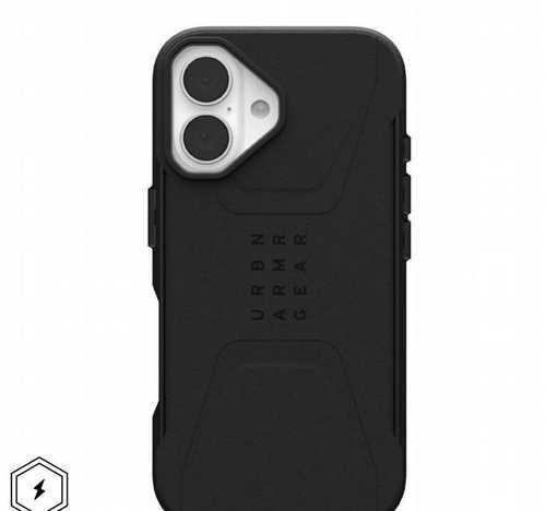 Чехол UAG Civilian для iPhone 16