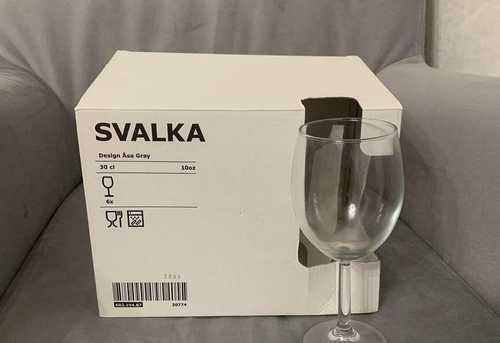 Винные бокалы IKEA набор (5шт.)