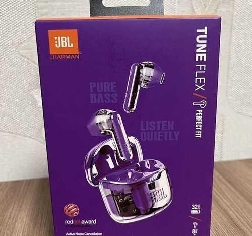 Беспроводные наушники jbl tune flex