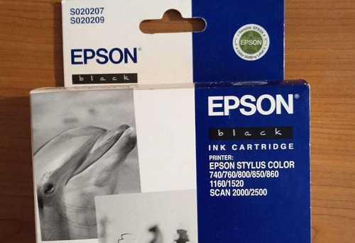 Картридж Epson Stylus Color 1160/1520 чёрный