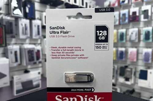 USB флешка 128Gb Sandisk Ultra Flair USB 3.0