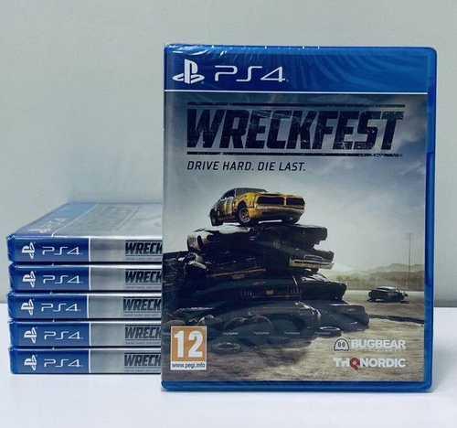 Wreckfest ps4 новый диск