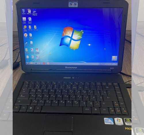 Ноутбук lenovo b450