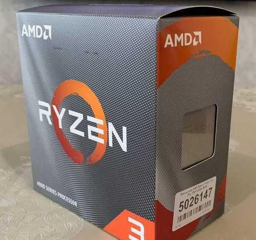 Процессор amd ryzen 4100