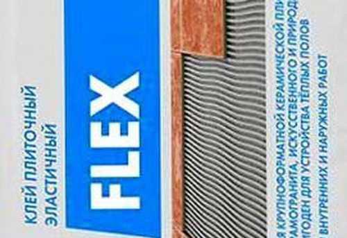 Плиточный клей Flex среднеслойный