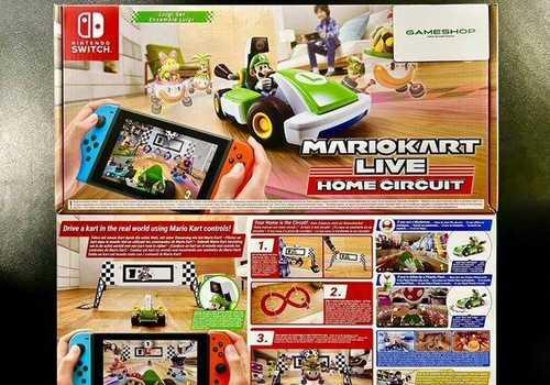 Switch: Mario Kart Live: Home Circuit набор Luigi