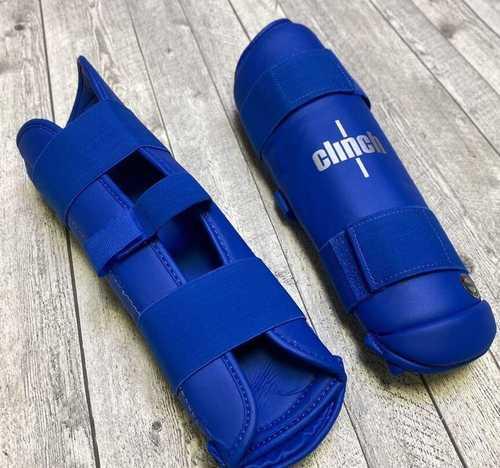 Защита голени Clinch Shin Kick - синяя