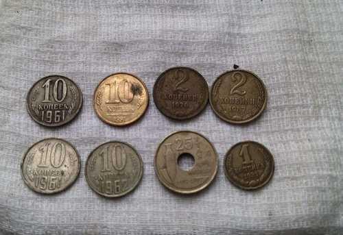Продаю монет СССР 10копеек от 1961 до 1991 года