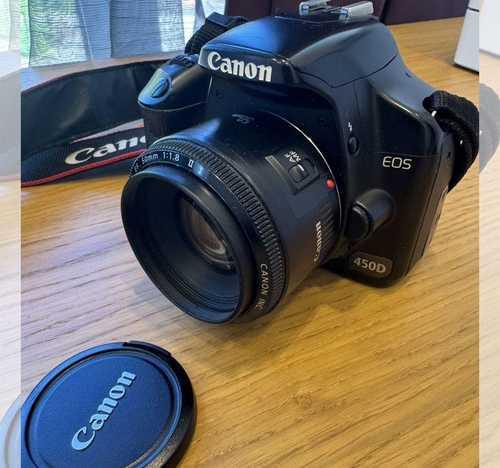 Canon 450d + 4 объектива