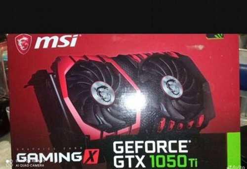 GeForce GTX 1050 Ti gaming X 4G