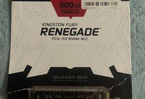 SSD M2 nvme 500GB Kingston Fury Renegade