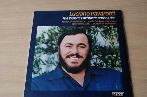 LP Pavarotti "World Favourite Tenor" England 1975