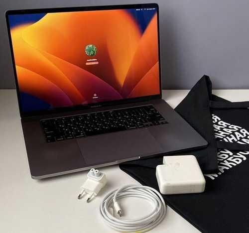 MacBook Pro 16 (2019), 1024 ГБ, Core i9, 2.4 ГГц, RAM 64 ГБ, Radeon Pro 5500M 8 ГБ