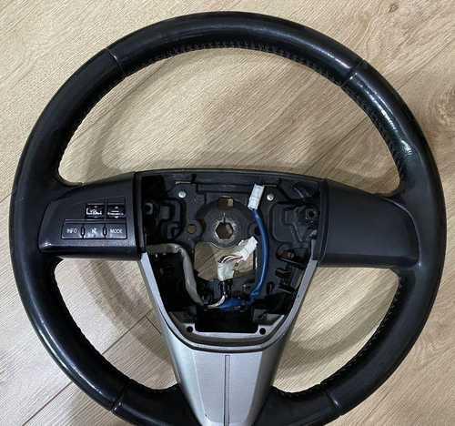 Руль mazda 5 cw, 3 bl