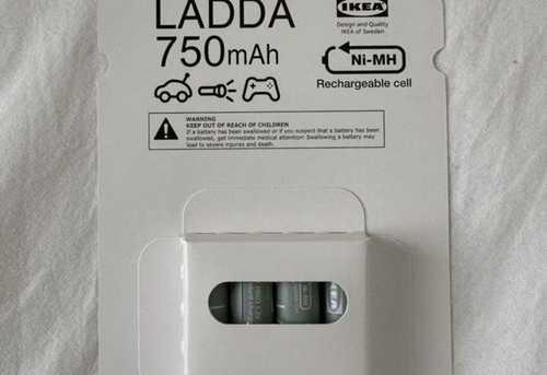 Аккумуляторы Ladda IKEA 750mah AAA