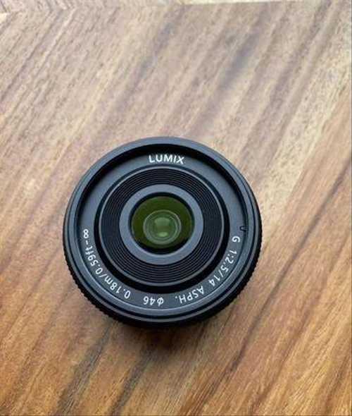Объектив Panasonic Lumix G 14mm f/2.5 asph