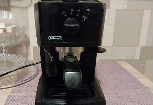 Кофеварка рожковая delonghi EC-145 (Black)