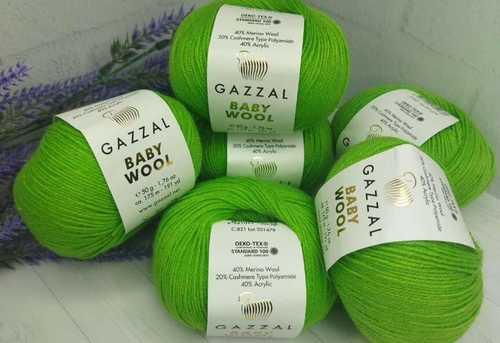 Пряжа Gazzal baby wool, wool XL