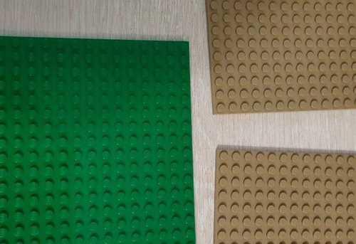 Платформа Lego 12,5*12,5 см. (Цена за 3 штуки)