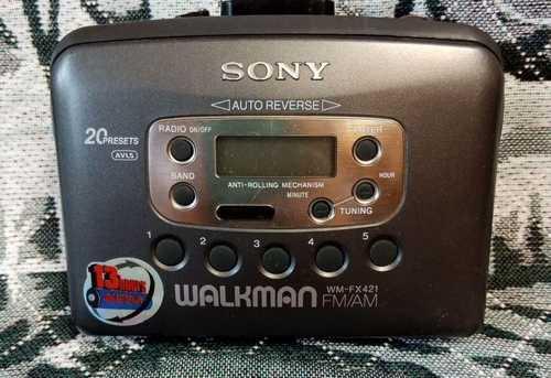 Кассетный плеер sony walkman